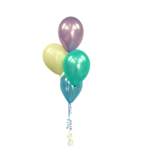 4 Balloon Table Arrangement with Hi Float (2-3 days float time ...